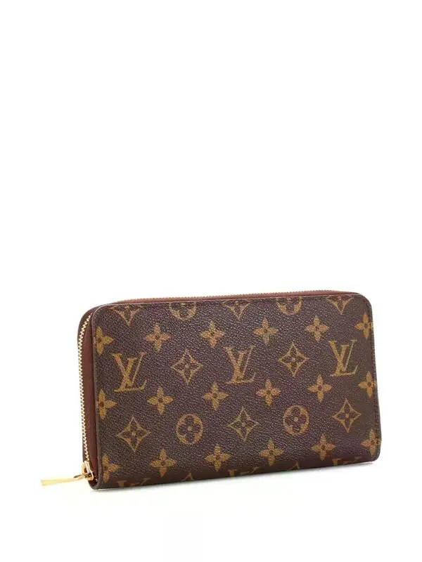 LOUIS VUITTON Zippy Wallet Monogram Canvas Small Wallets