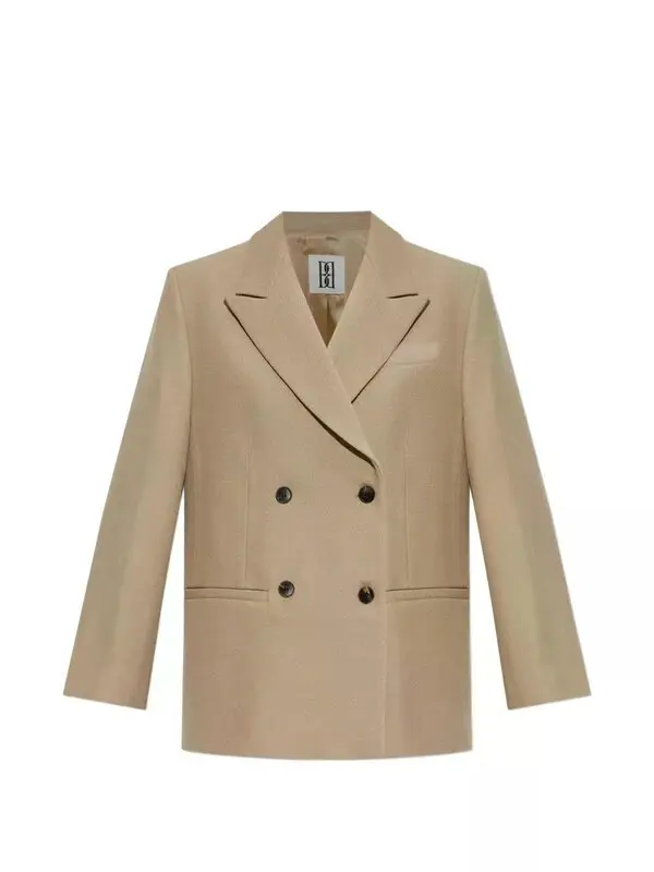 BY MALENE BIRGER Ramo Double-breasted Blazer - Neutrals