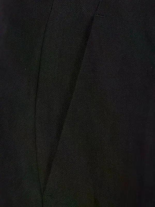 Brunello Cucinelli Pleated Wide Leg Trousers - Black