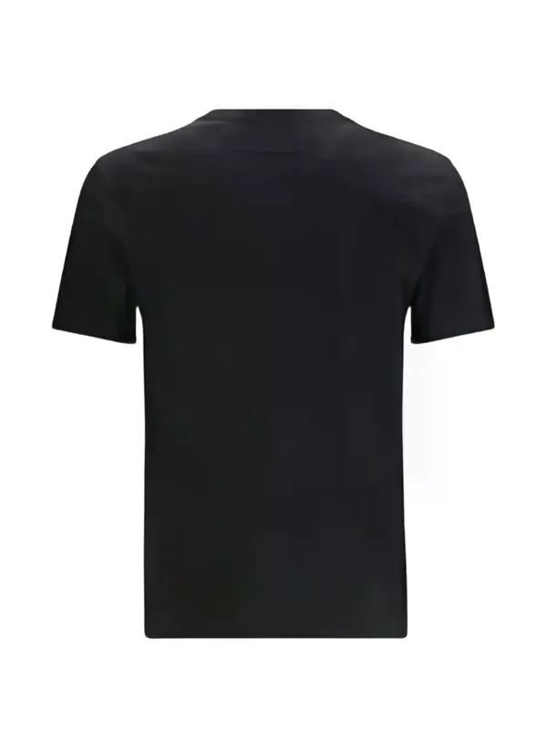 Zegna Crewneck Logo T-shirt - Black