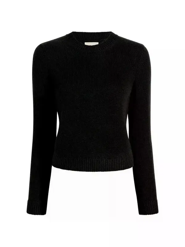 Khaite Leta Crewneck Knitwear - Black