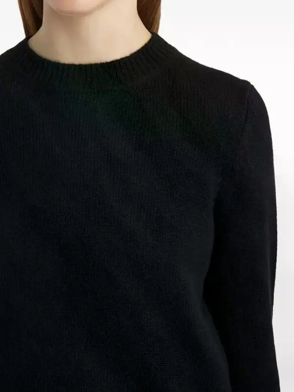 Khaite Leta Crewneck Knitwear - Black