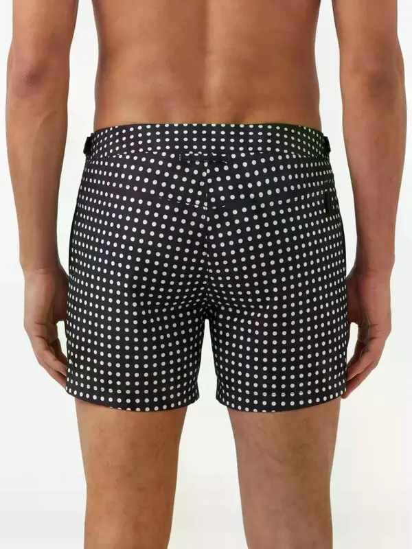 TOM FORD Polka Dot Swim Shorts - Blue