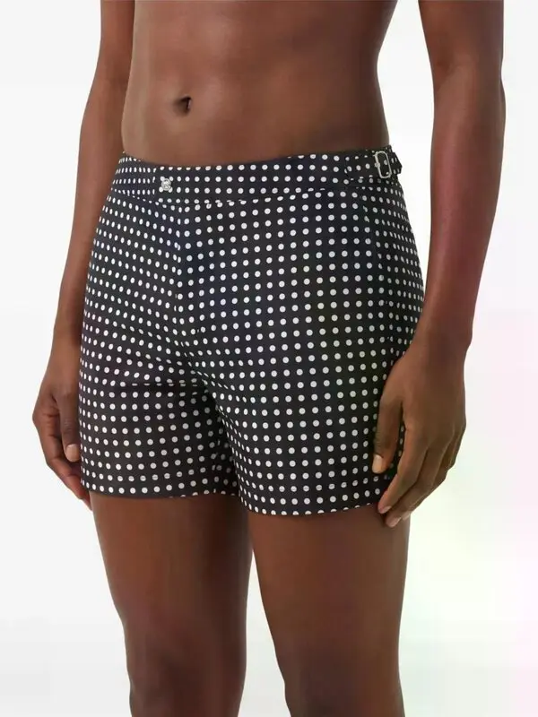 TOM FORD Polka Dot Swim Shorts - Blue