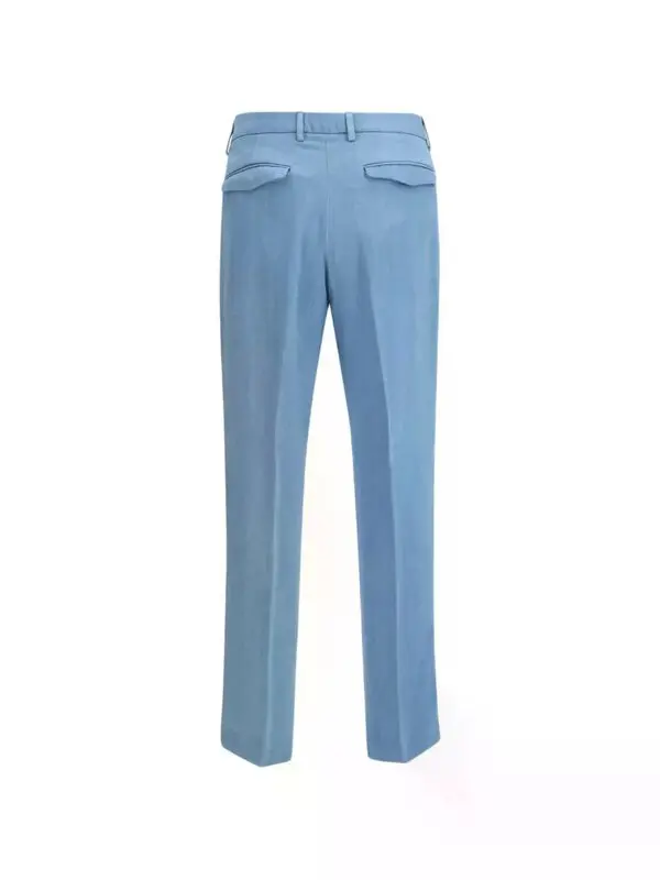 CRUNA Flat Front Trousers - Blue