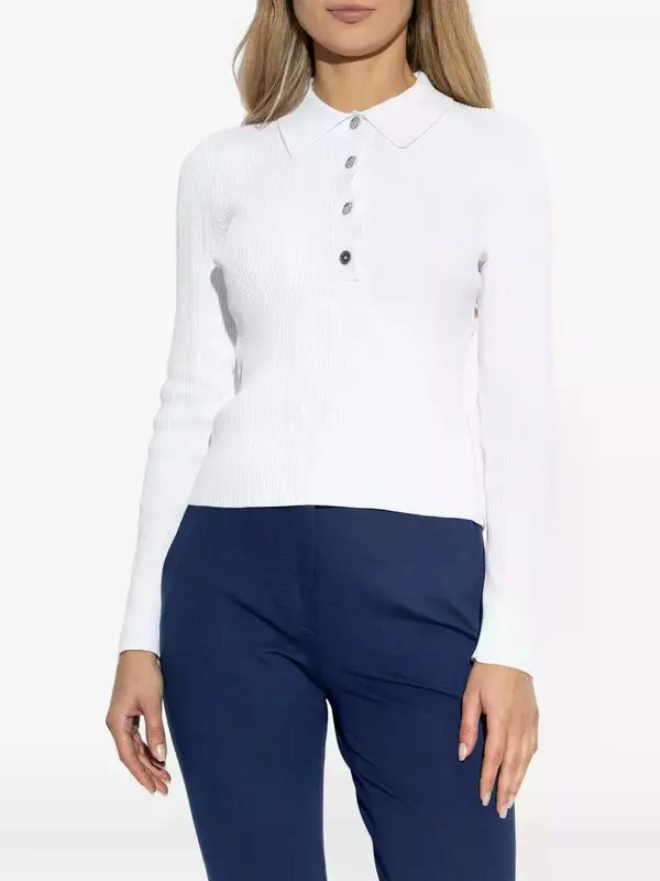 Michael Kors Buttoned Collared Top