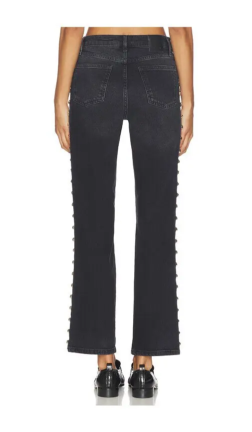 Simkhai Amelia High Rise Studded Jeans