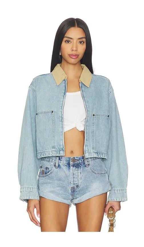 Blanknyc Cropped Denim Jacket