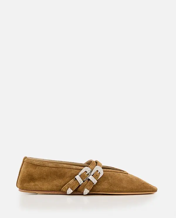 Le Monde Beryl Claudia Ballet Flats - Brown