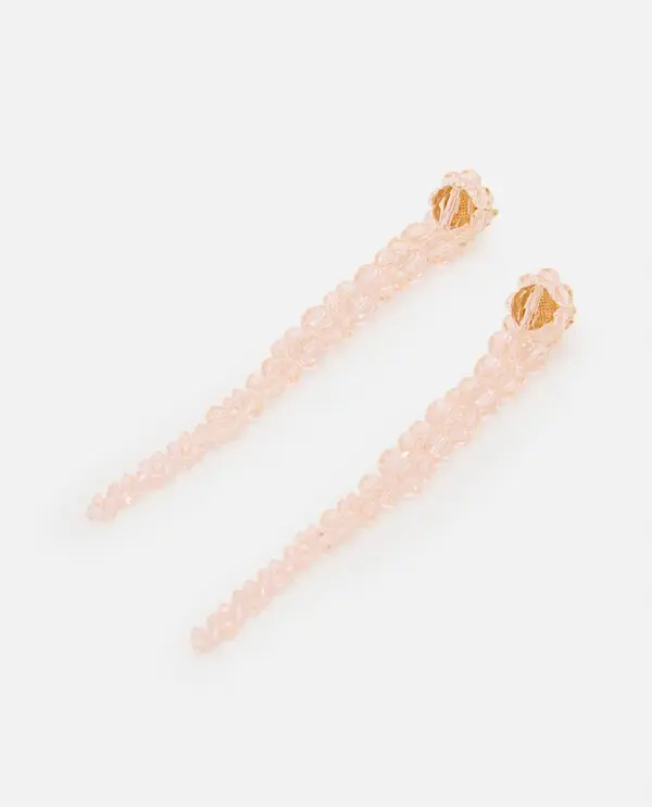 Simone Rocha Drop Earrings - Rose