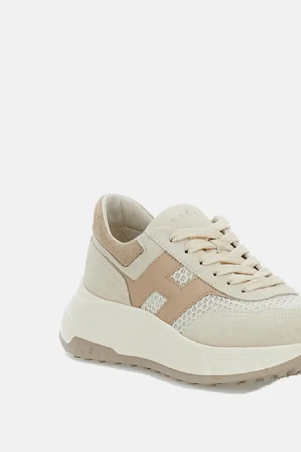 Hogan H669 H Laced Fabric - Beige
