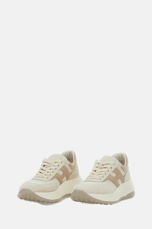 Hogan H669 H Laced Fabric - Beige