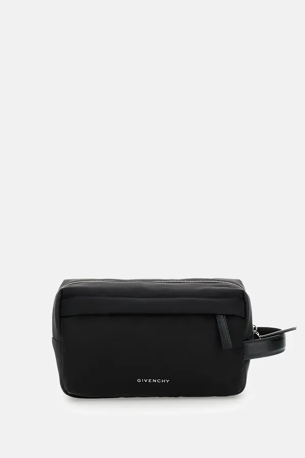 Givenchy Technical Fabric Toiletry Bag - Black