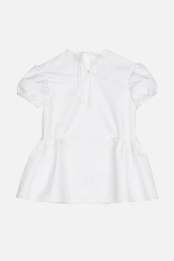 Cecilie Bahnsen Chiara Iris Jacquard Top