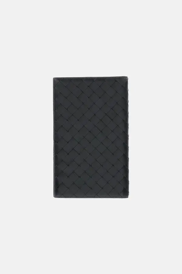 Bottega Veneta Woven Travel Case - Black