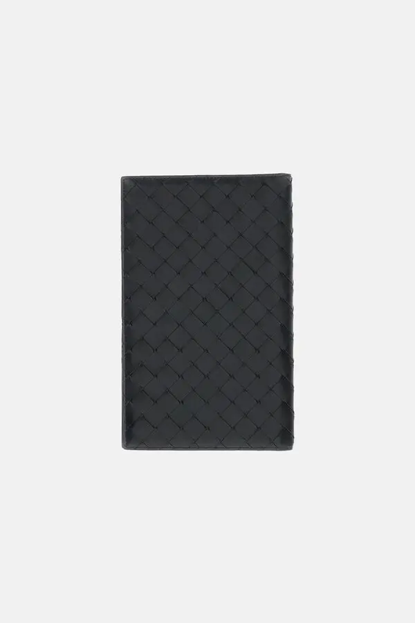 Bottega Veneta Woven Travel Case - Black