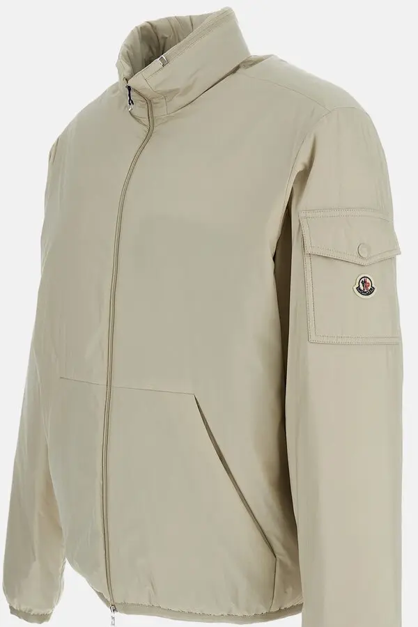 Moncler Breezes Padded Jacket - Beige