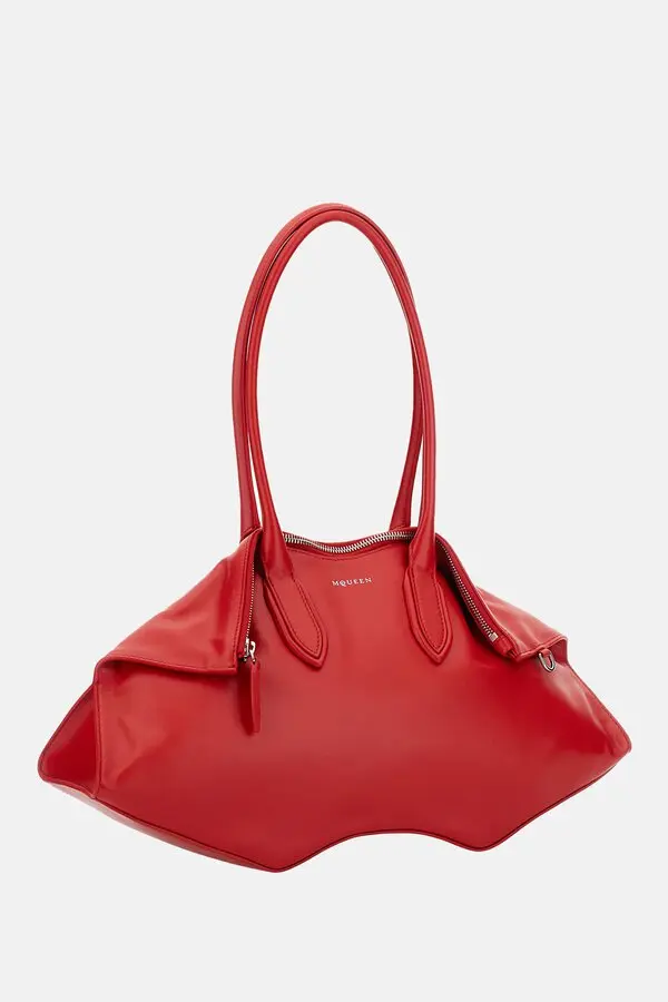 Alexander McQueen Manta Shoulder Bag - Red