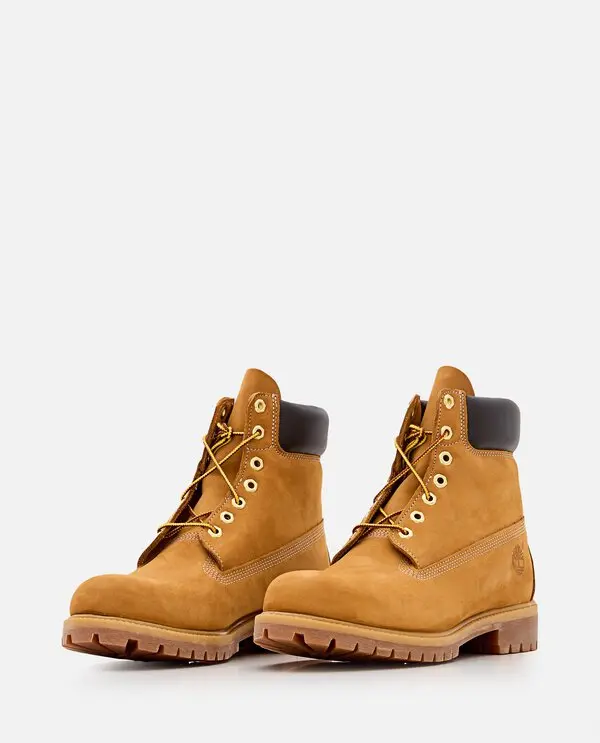 Timberland Premium 6-inch Waterproof Lace-up Boots - Beige