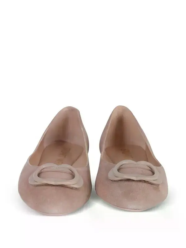 STUART WEITZMAN Ballet Buckle Ballet Flats