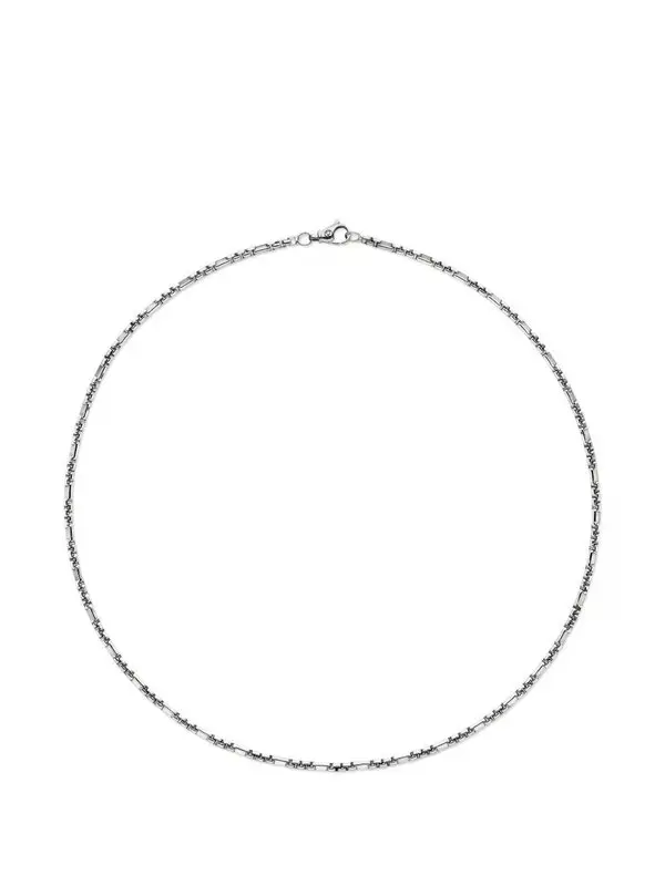 David Yurman Sterling Box Chain Necklace - Silver