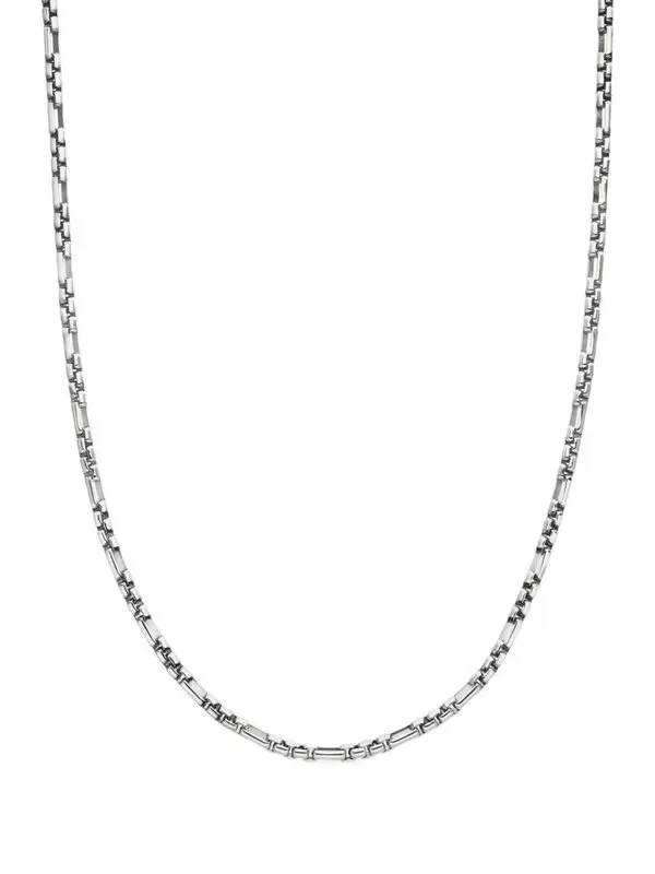 David Yurman Sterling Box Chain Necklace - Silver