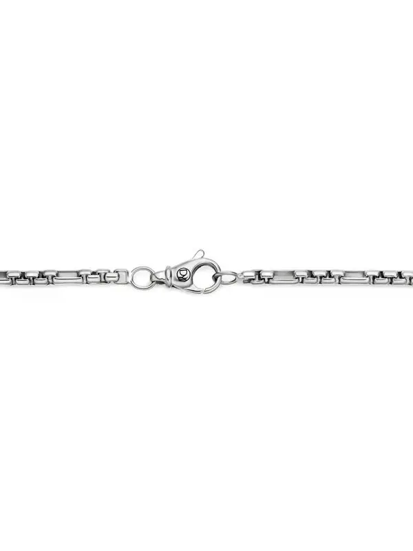 David Yurman Sterling Box Chain Necklace - Silver