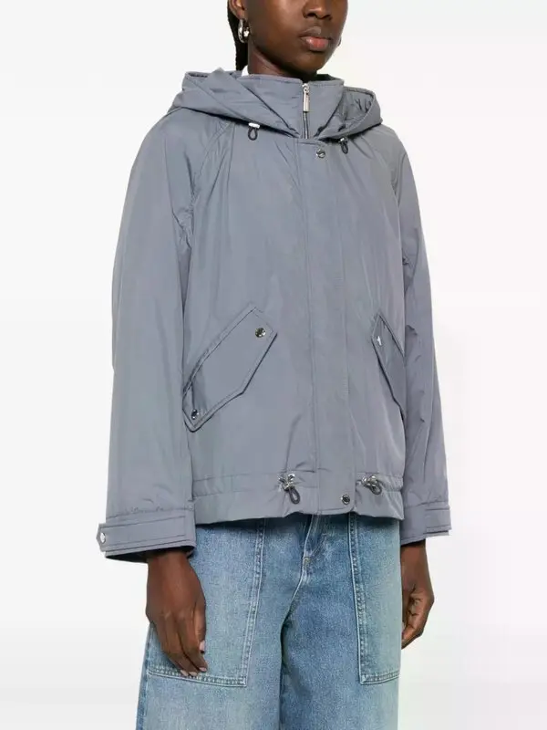 MOORER Hooded Pocket Jacket