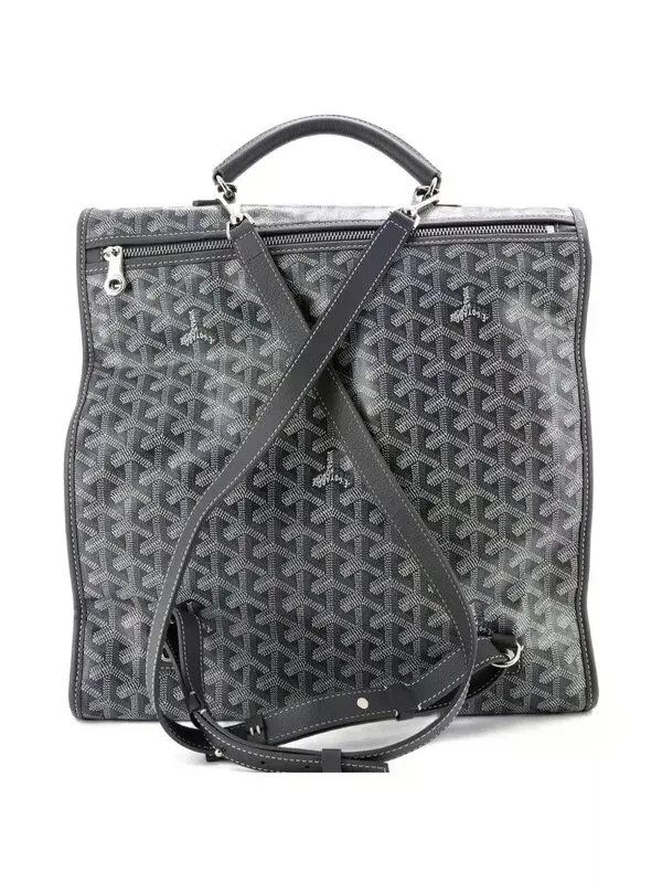 Goyard Saint Leger Briefcase Coated Canvas Backpack
