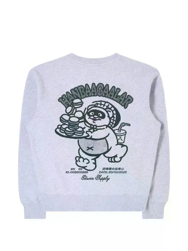 Edwin Tanuki Graphic-print Sweater