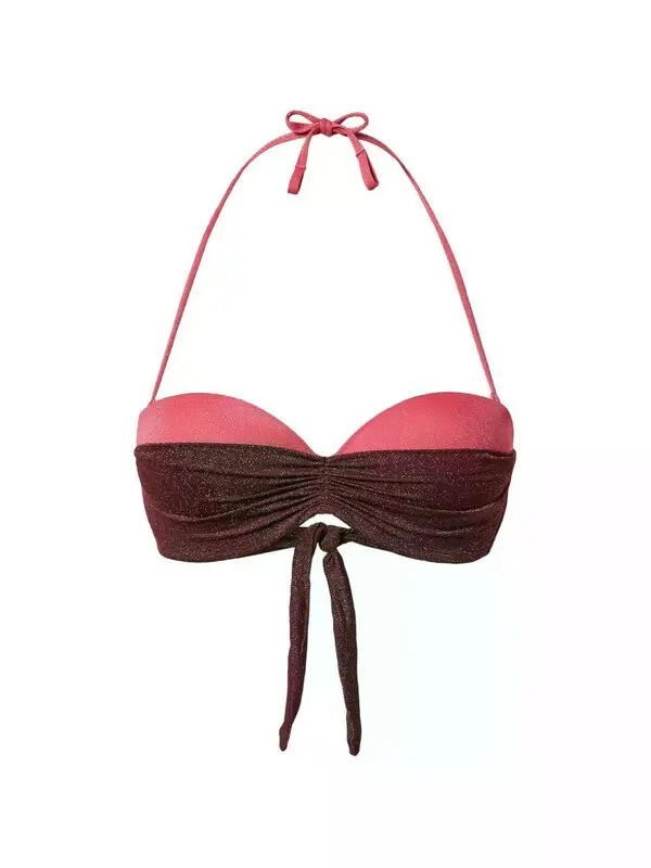 TWINSET Bandeau Bikini Top - Pink