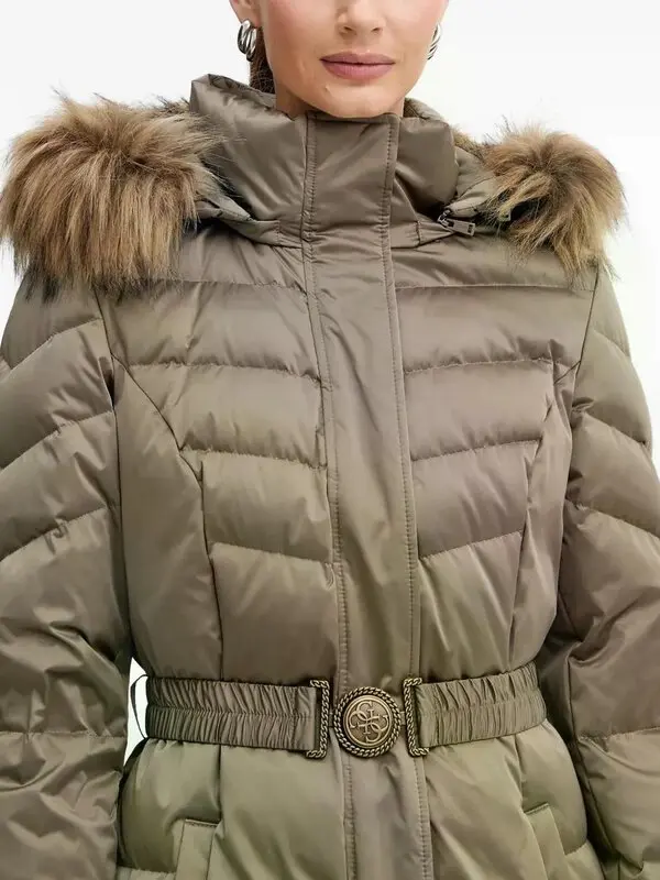 Guess Hooded Padded Coat