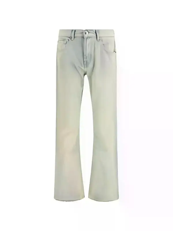 7 For All Mankind Bootcut Cotton Jeans - Neutrals