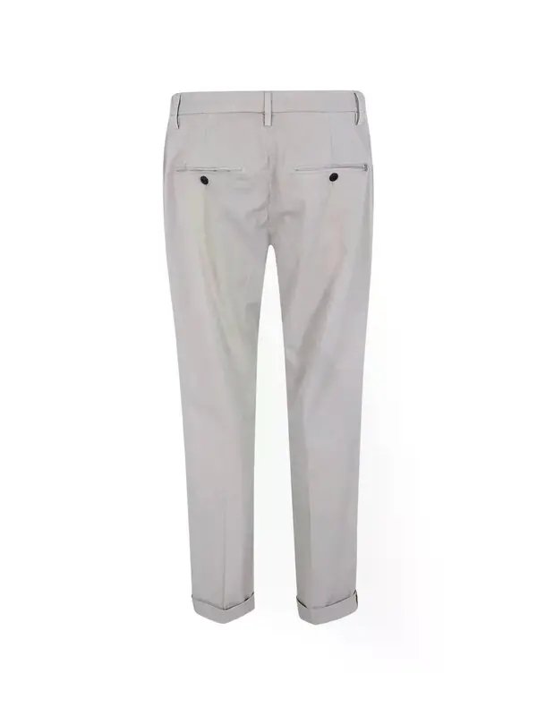 DONDUP Cuffed Trousers - Neutrals