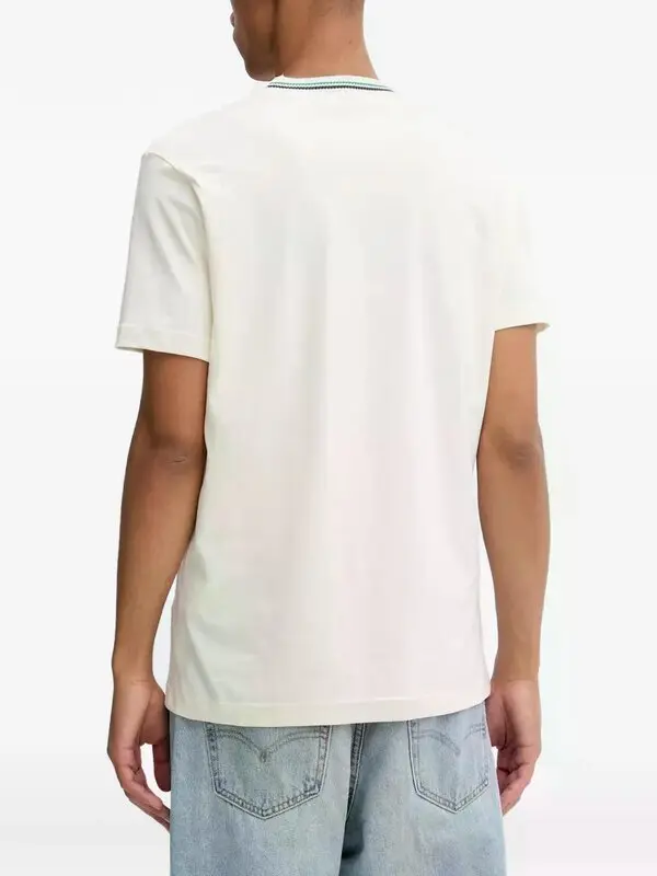 Iceberg Logo Ringer T-shirt