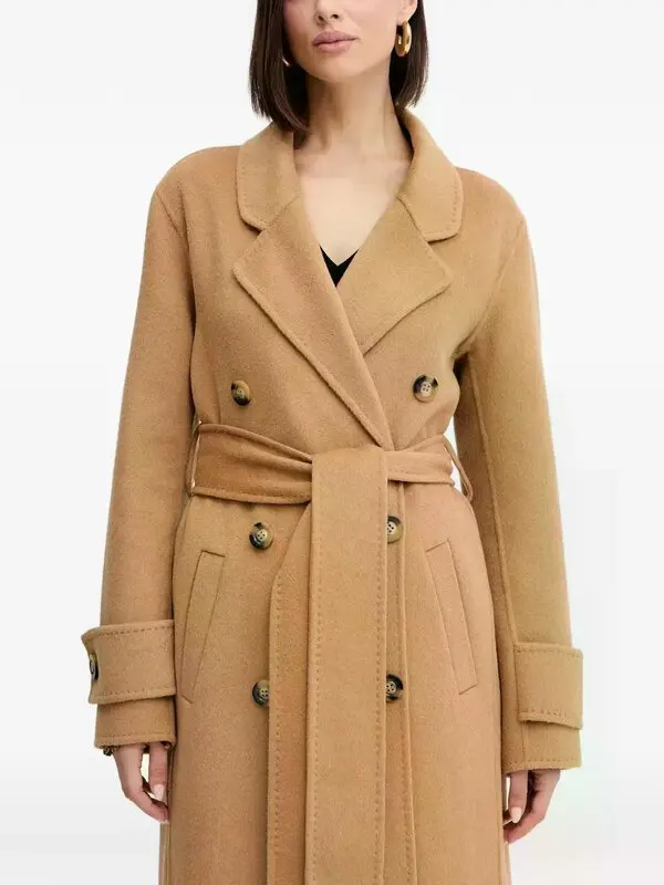 FRACOMINA Buttoned Belted Coat