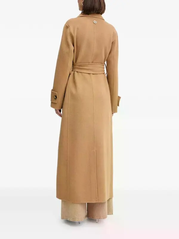 FRACOMINA Buttoned Belted Coat
