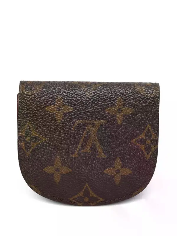 LOUIS VUITTON Monogram Coated Coin Purse