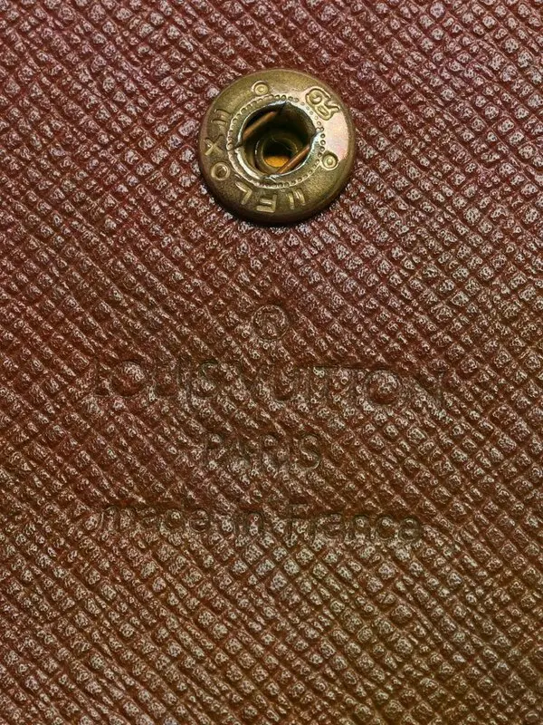 LOUIS VUITTON Monogram Coated Coin Purse