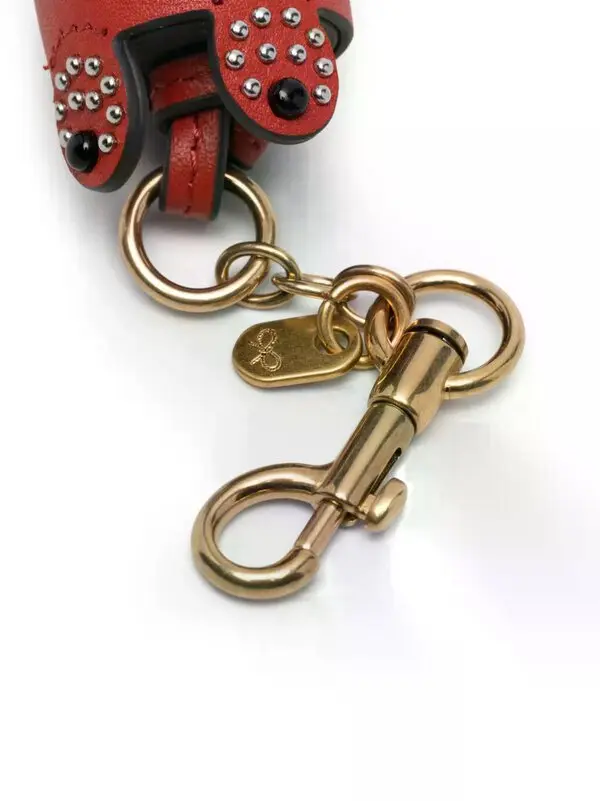 ANYA HINDMARCH Crab Charm Keyring - Red
