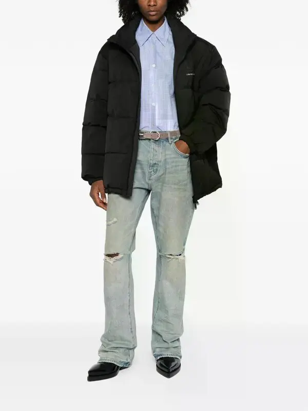 Martine Rose Logo Puffer Coat