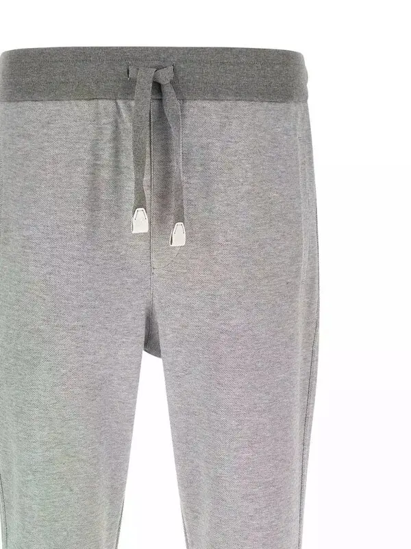 Brioni Drawstring-elastic Track Pants - Grey