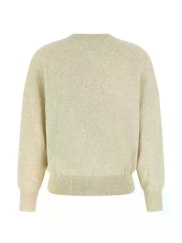 MARANT ETOILE Marisans Logo-intarsia Crew-neck Sweater - Grey