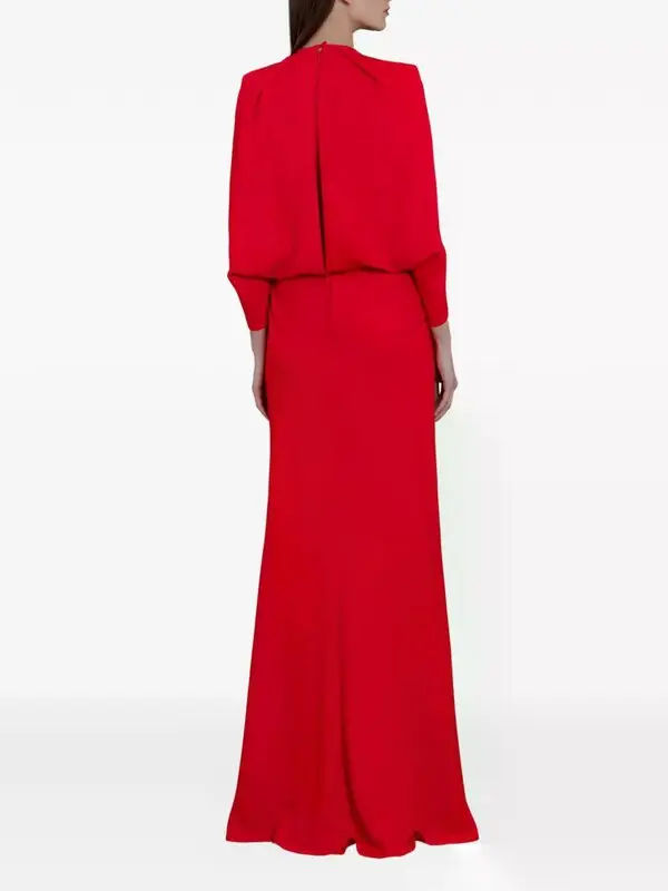 GEMY MAALOUF Maxi Dress With Cape Detail
