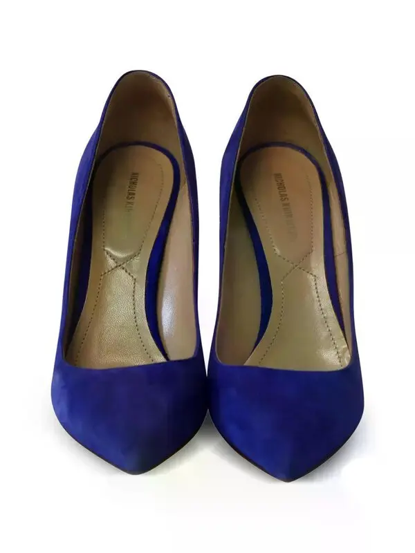 NICHOLAS KIRKWOOD Pointed Toe Suede Pumps