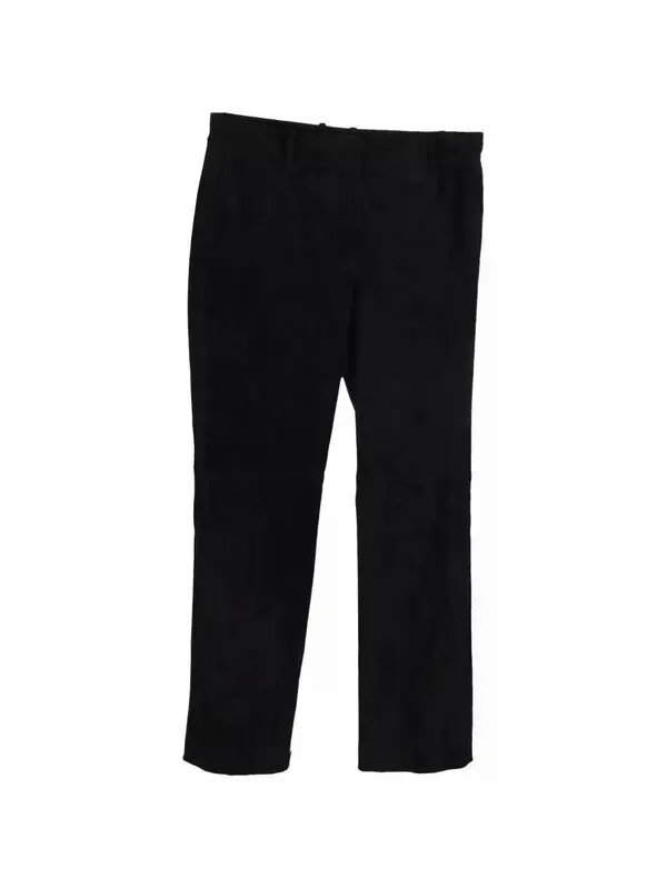 JOSEPH Straight-leg Trousers - Black