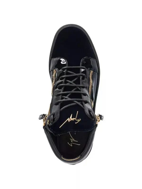 GIUSEPPE ZANOTTI Zip-detail High-top Sneakers