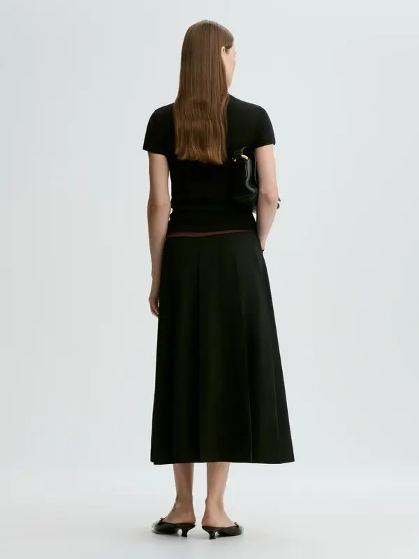 BY MALENE BIRGER Alicia Organic Cotton T-shirt - Black