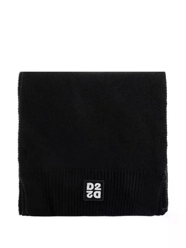 Dsquared2 Logo-patch Beanie Hat Set