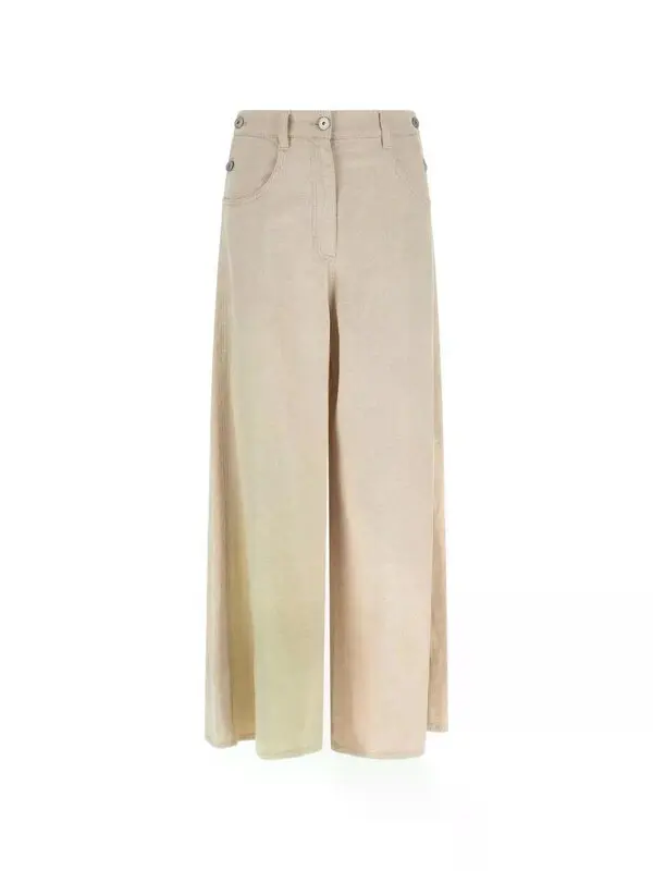 Brunello Cucinelli Wide Leg Jeans